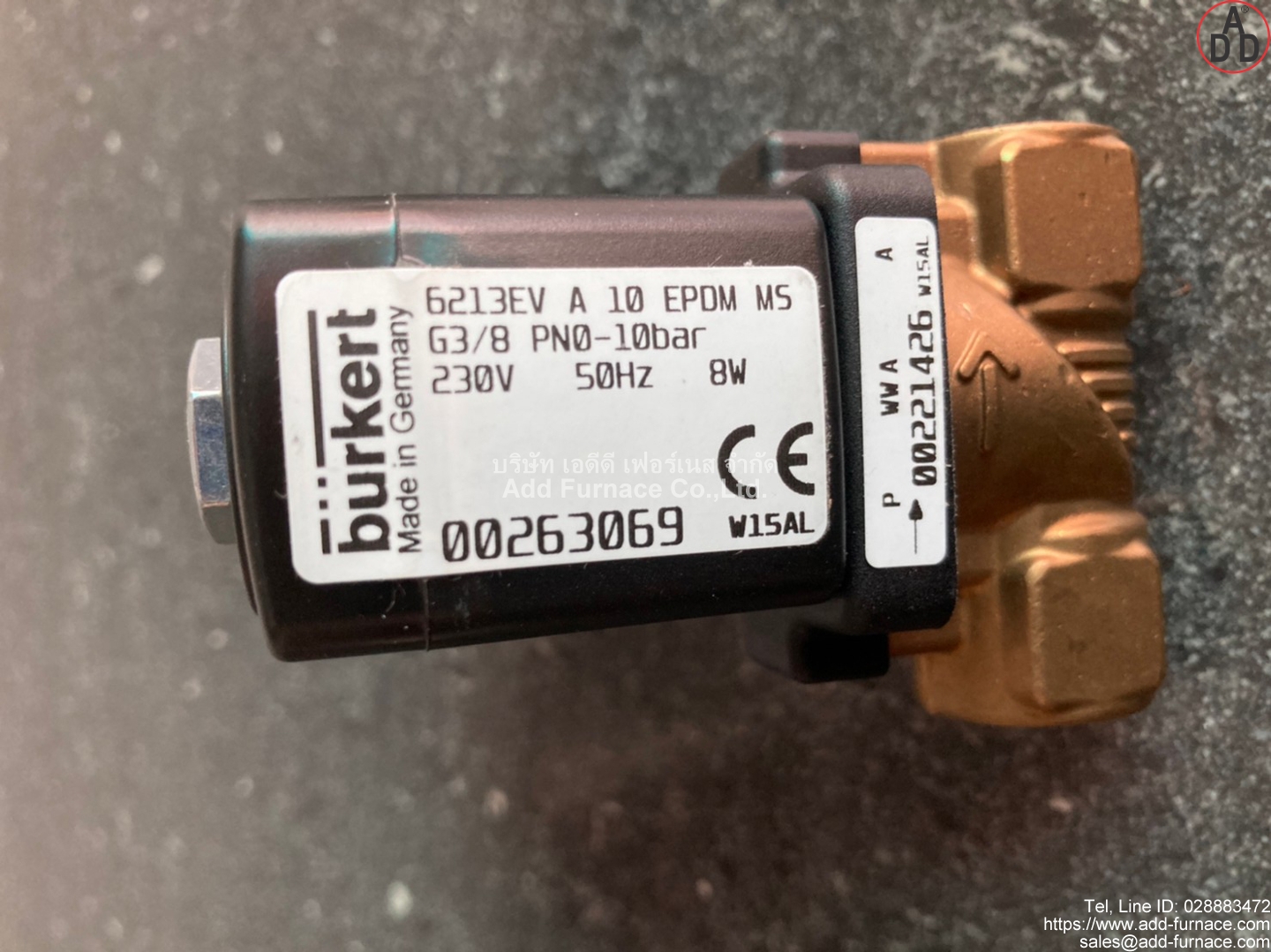 6213EV A 10 EPDM MS - บริษัท เอดีดี เฟอร์เนส จำกัด