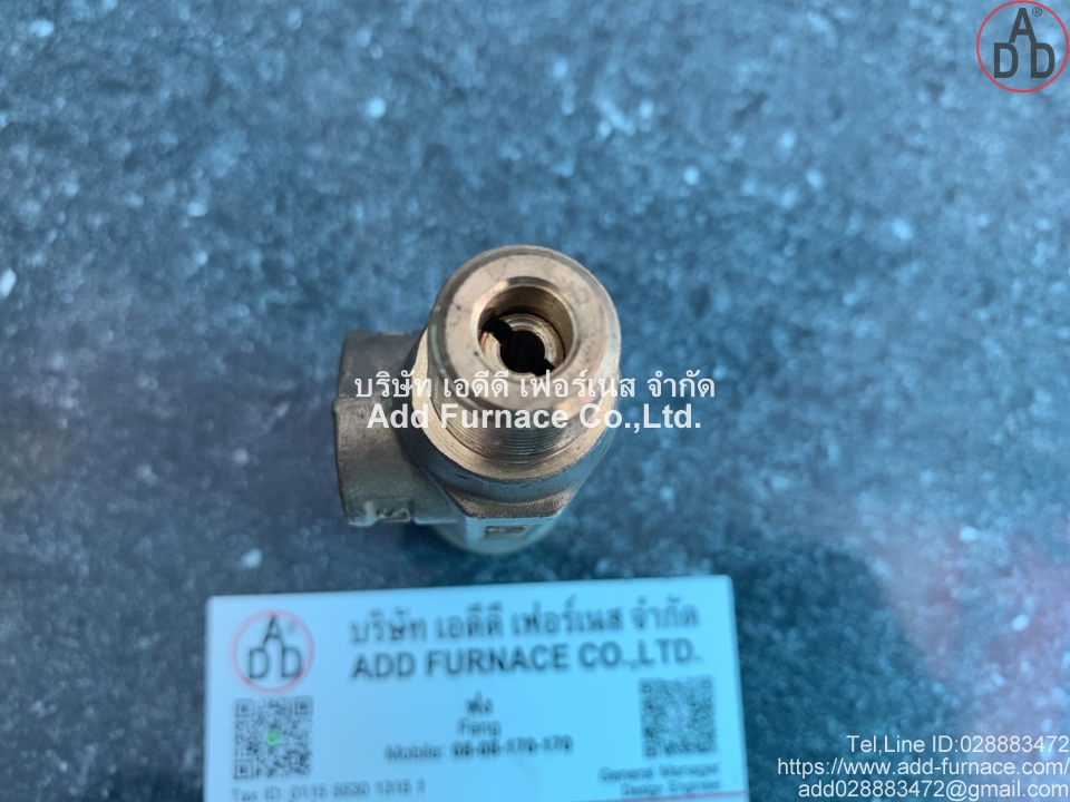 MAXON PILOT VALVE 3/8" - บริษัท เอดีดี เฟอร์เนส จำกัด