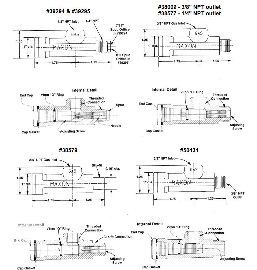 MAXON PILOT VALVE 3/8" - บริษัท เอดีดี เฟอร์เนส จำกัด