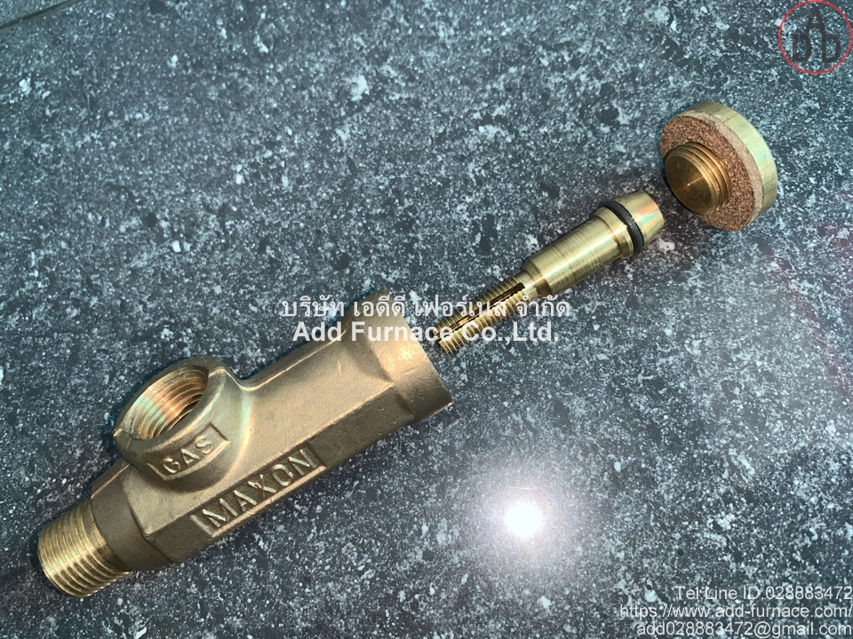 MAXON PILOT VALVE 3/8" - บริษัท เอดีดี เฟอร์เนส จำกัด