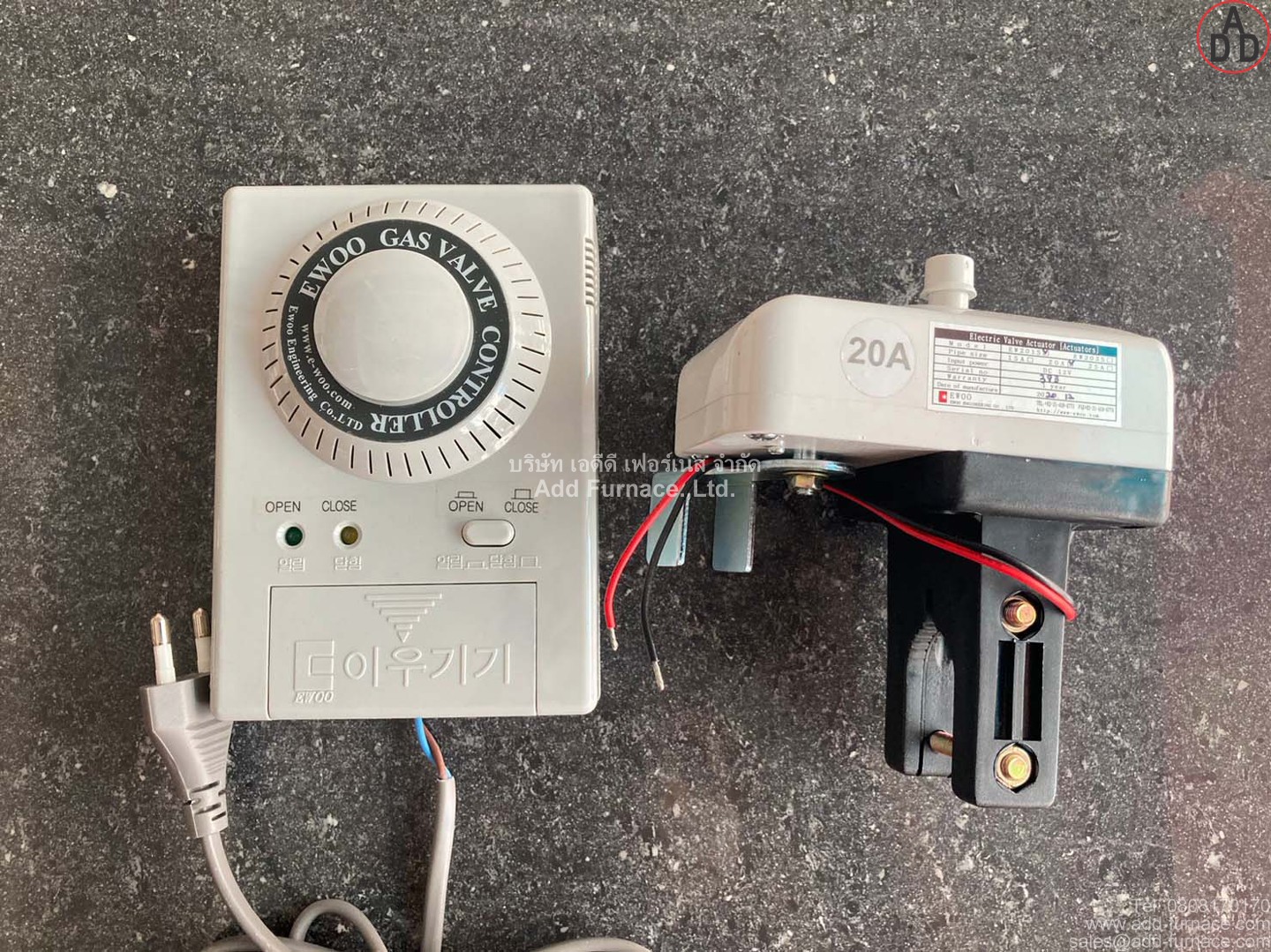 Electric Valve Actuator Control and Shut off valve device EW201 20A ...