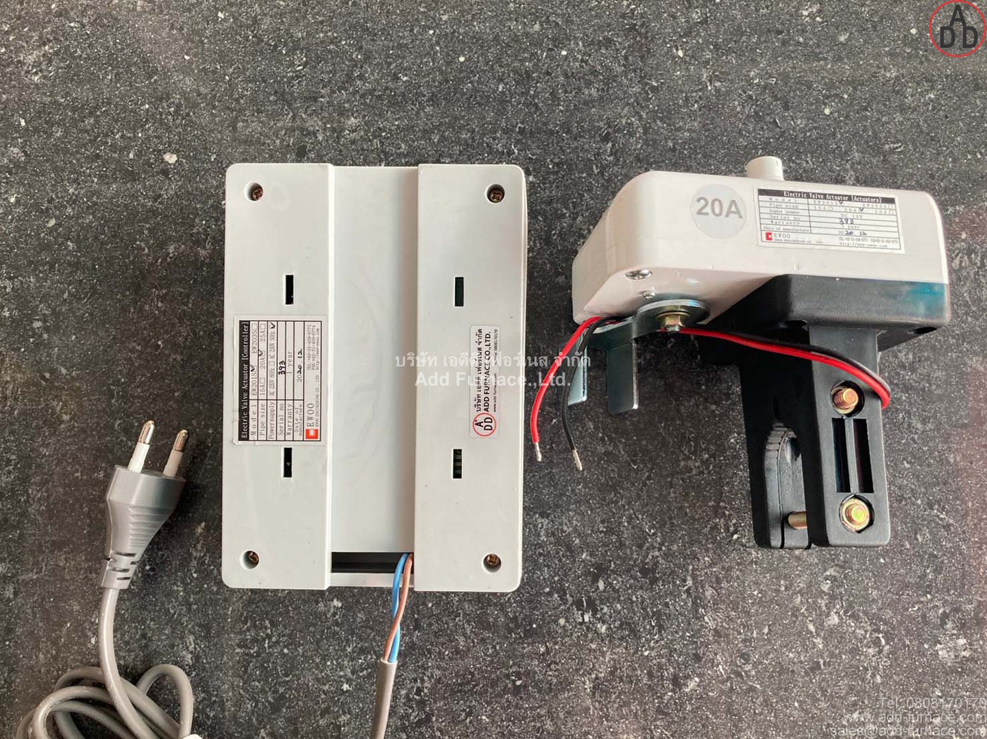 Electric Valve Actuator Control and Shut off valve device EW201 20A ...