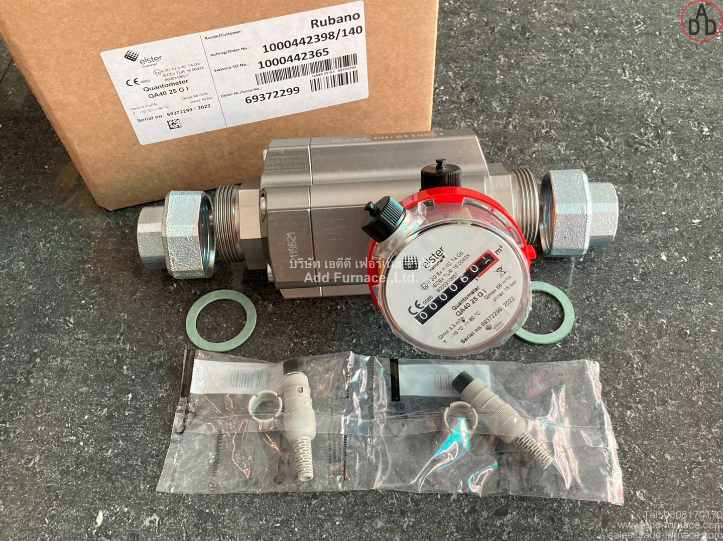 Elster QA40 25 GI - บริษัท เอดีดี เฟอร์เนส จำกัด,Add Furnace Co.,Ltd.