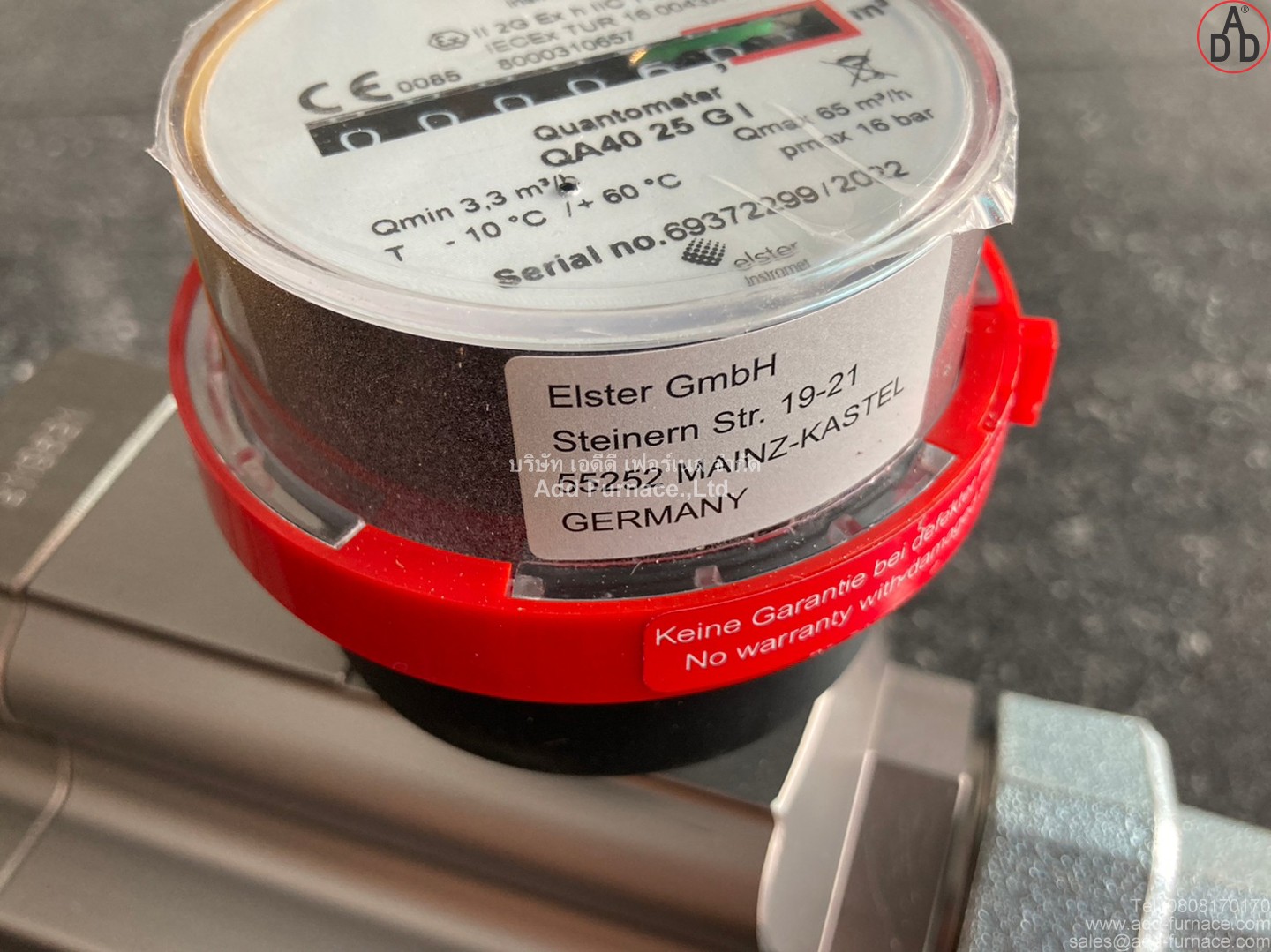 Elster QA40 25 GI - บริษัท เอดีดี เฟอร์เนส จำกัด,Add Furnace Co.,Ltd.