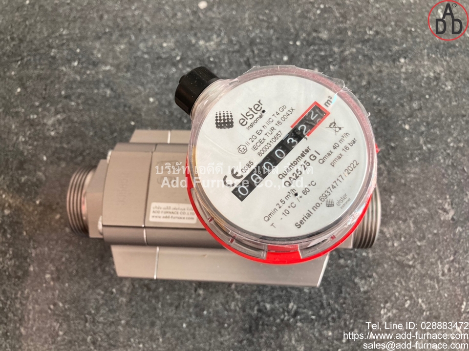 Elster Quantometer QA25 25 GI - บริษัท เอดีดี เฟอร์เนส จำกัด,Add ...