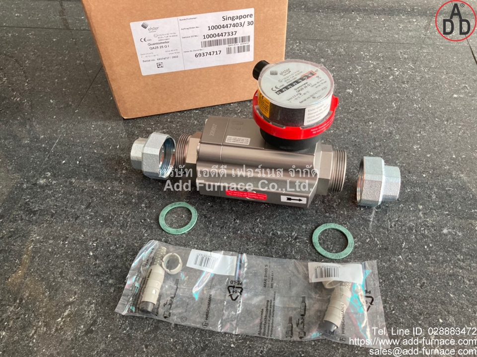 Elster Quantometer QA25 25 GI - บริษัท เอดีดี เฟอร์เนส จำกัด,Add ...