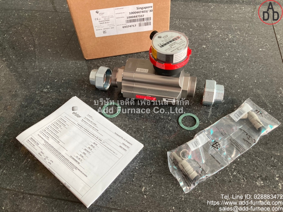 Elster Quantometer QA25 25 GI - บริษัท เอดีดี เฟอร์เนส จำกัด,Add ...