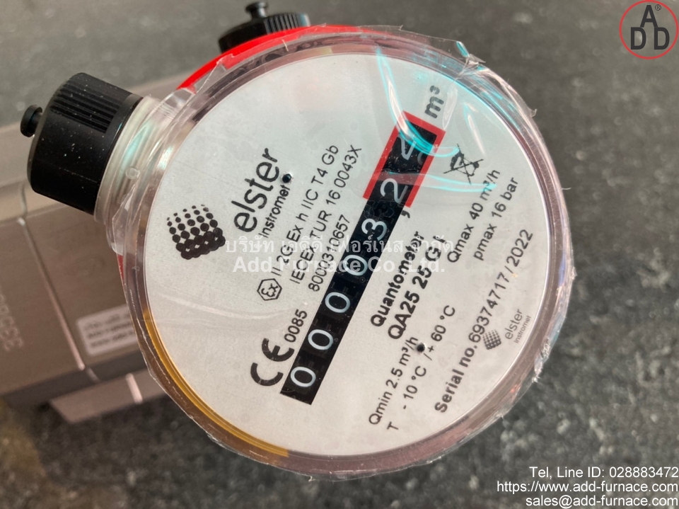 Elster Quantometer QA25 25 GI - บริษัท เอดีดี เฟอร์เนส จำกัด,Add ...