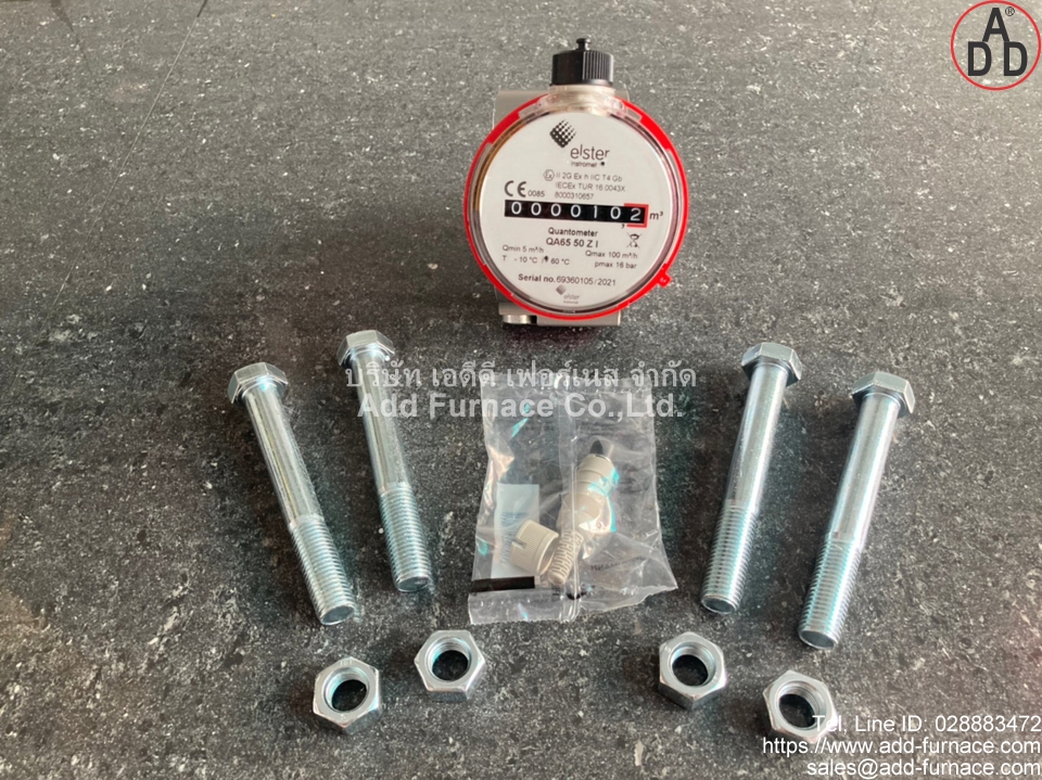 Elster Quantometer QA65 50 ZI - บริษัท เอดีดี เฟอร์เนส จำกัด