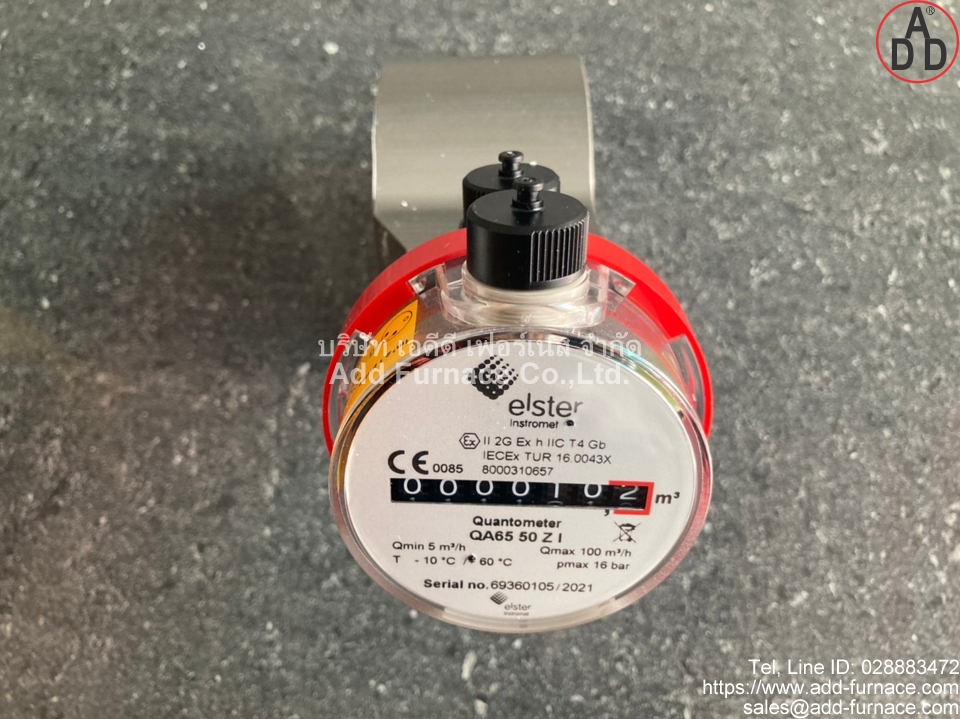 Elster Quantometer QA65 50 ZI - บริษัท เอดีดี เฟอร์เนส จำกัด