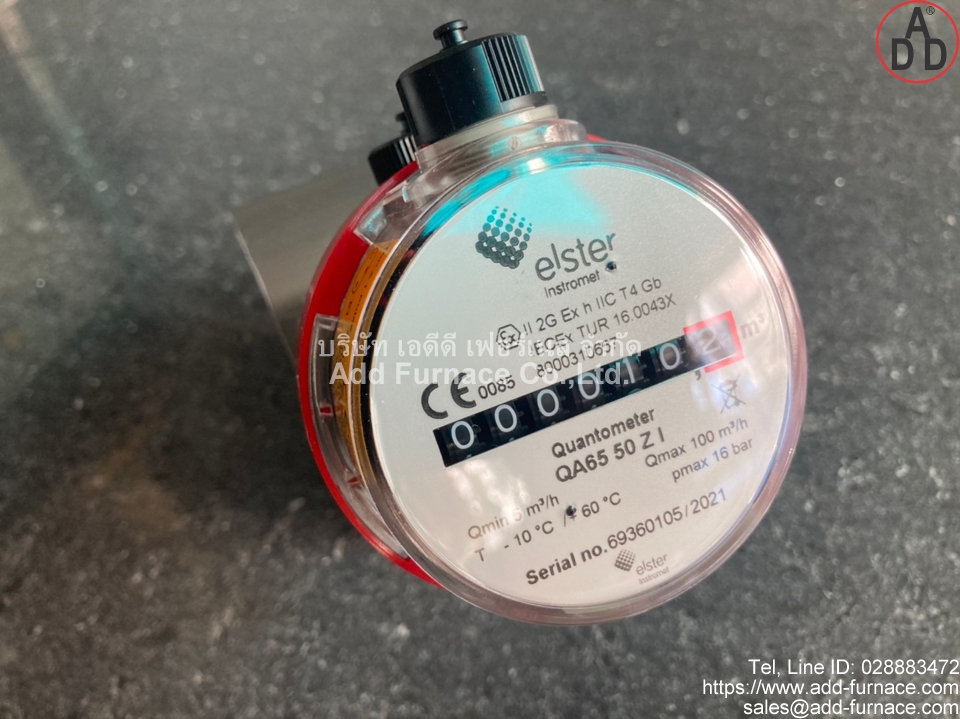 Elster Quantometer QA65 50 ZI - บริษัท เอดีดี เฟอร์เนส จำกัด