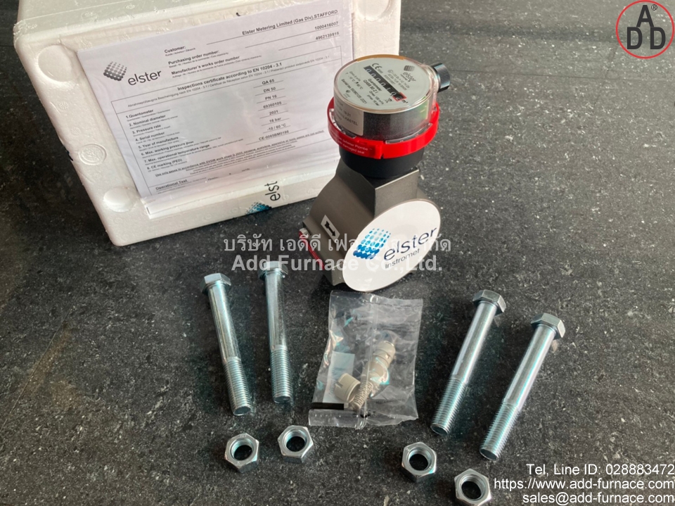 Elster Quantometer QA65 50 ZI - บริษัท เอดีดี เฟอร์เนส จำกัด