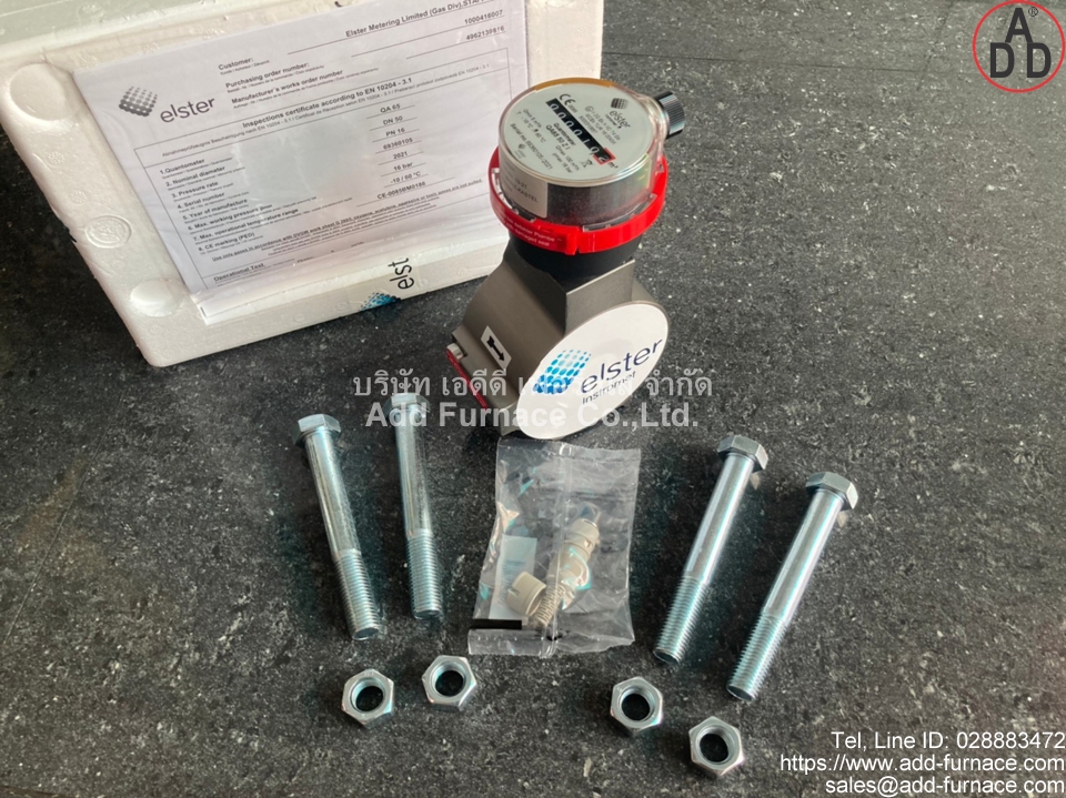 Elster Quantometer QA65 50 ZI - บริษัท เอดีดี เฟอร์เนส จำกัด