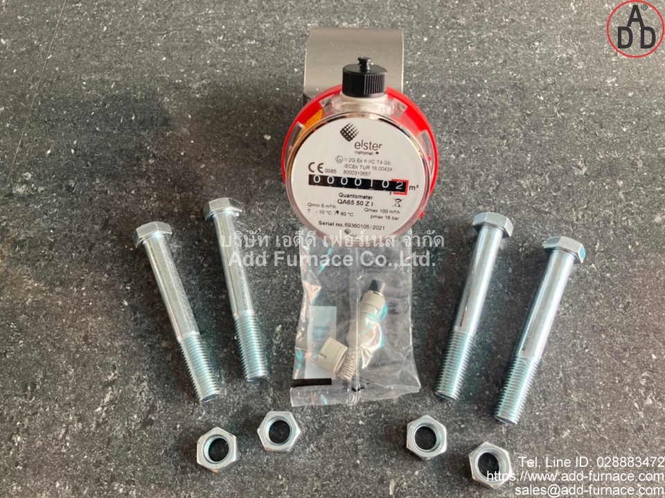 Elster Quantometer QA65 50 ZI - บริษัท เอดีดี เฟอร์เนส จำกัด