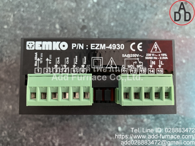 EMKO EZM-4930 | Pulse Meter for Gas Meter Display - บริษัท เอดีดี เฟอร์ ...
