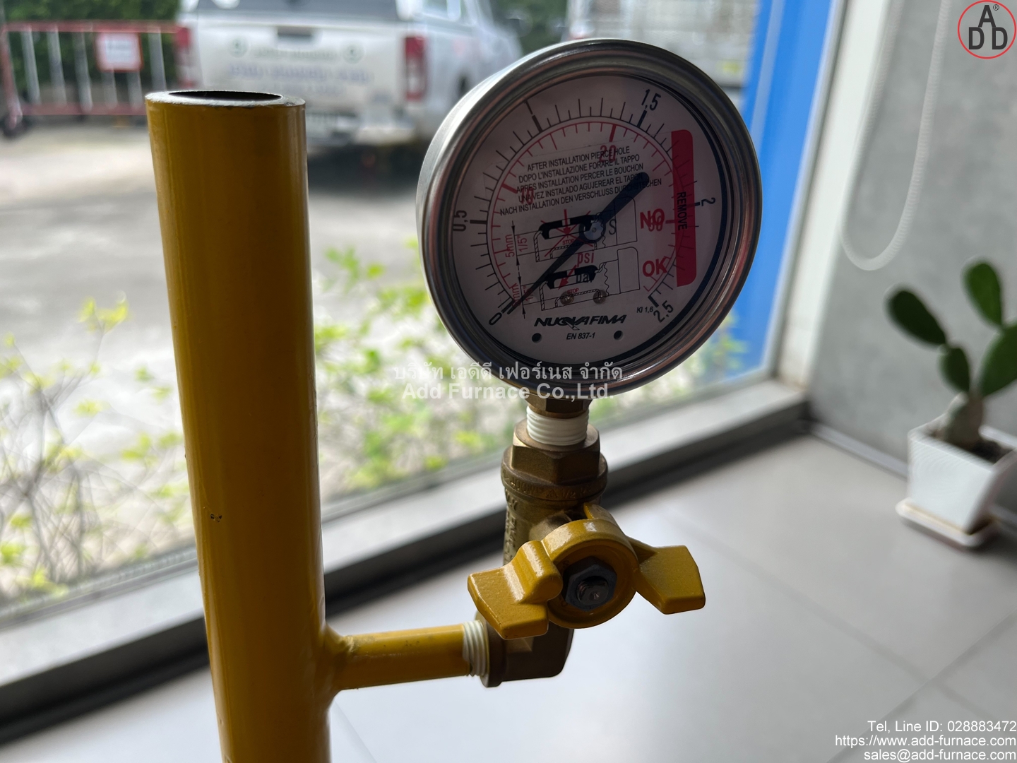 Gas Meter 750HP , 1010HP Standard Station Install - บริษัท เอดีดี เฟอร์ ...