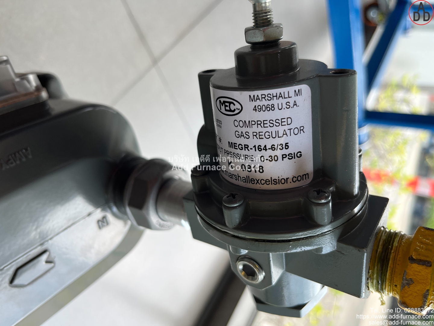 Gas Meter 750HP , 1010HP Standard Station Install - บริษัท เอดีดี เฟอร์ ...