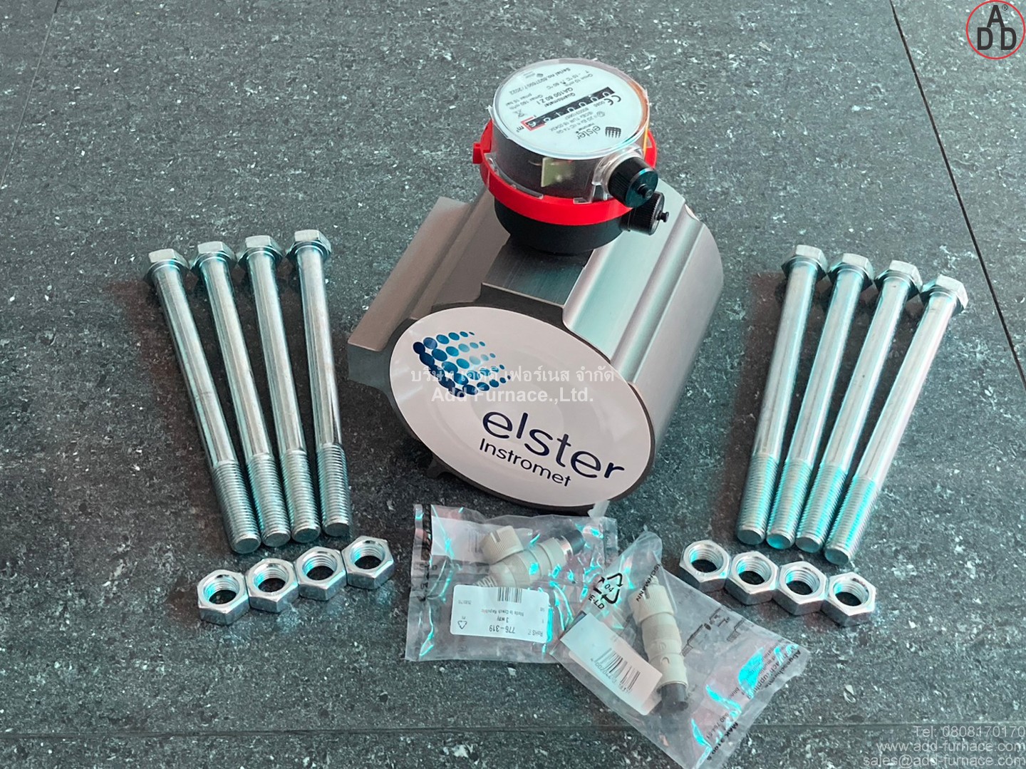 Gas Meter Elster QA100 80 Z I - บริษัท เอดีดี เฟอร์เนส จำกัด