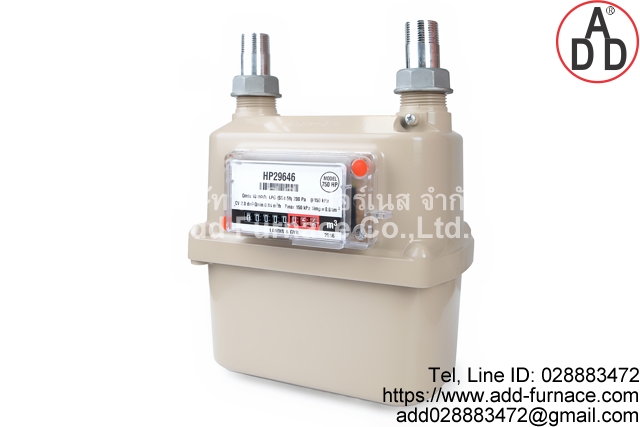 แก๊สมิเตอร์สำหรับใช้ในห้างMODEL 750 HPยี่ห้อLANDIS & GYR