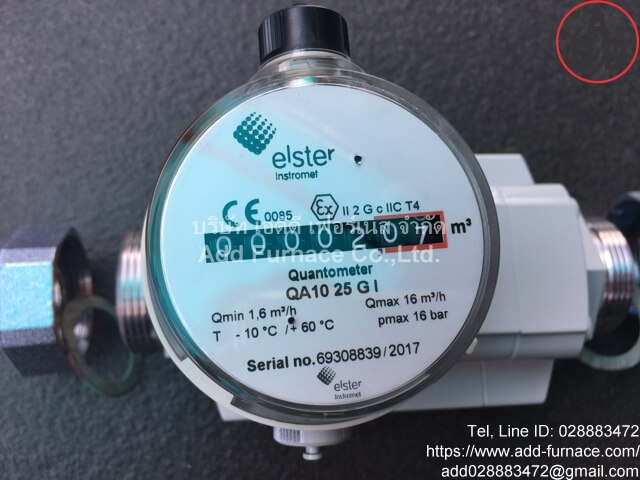Quantometer QA10 25 GI - Gas Meter QA10 Elster Instromet Thailand agent