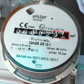 Quantometer QA25 25 GI - Gas Meter QA25 Elster Instromet Thailand agent