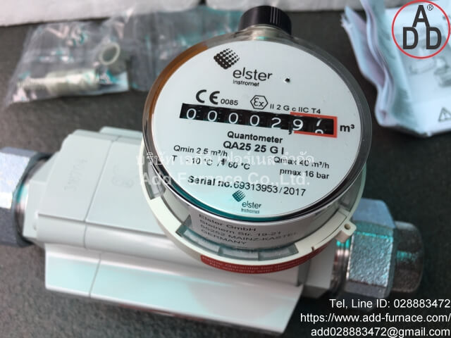 Quantometer QA25 25 GI - Gas Meter QA25 Elster Instromet Thailand agent