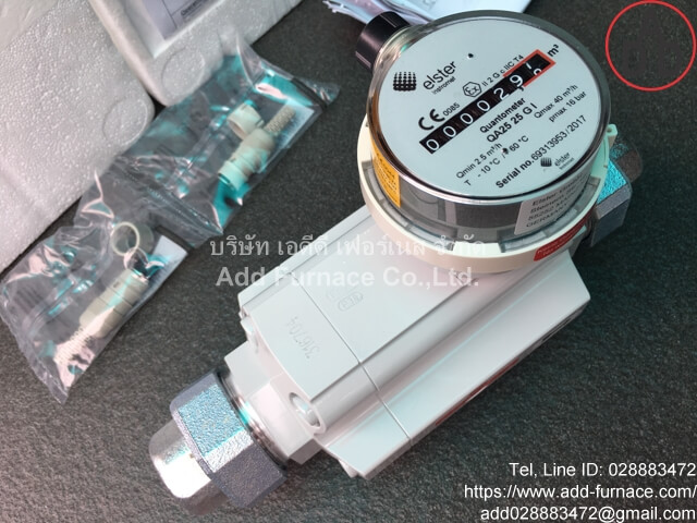 Quantometer QA25 25 GI - Gas Meter QA25 Elster Instromet Thailand agent