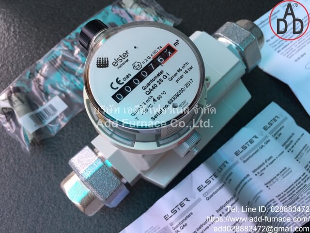 Quantometer QA40 25 GI - Gas Meter QA40 Elster Instromet Thailand agent