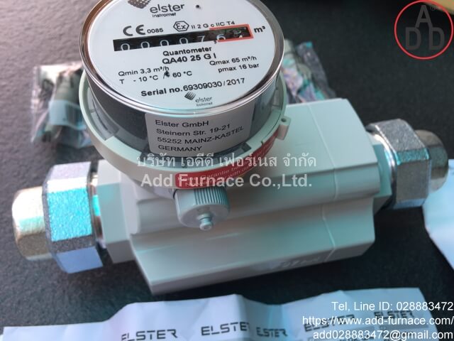 Quantometer QA40 25 GI - Gas Meter QA40 Elster Instromet Thailand agent