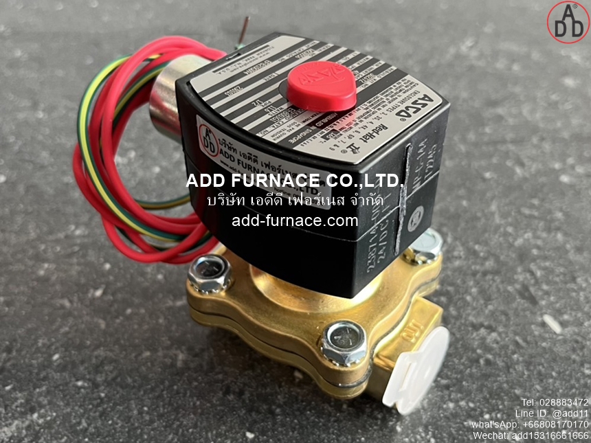 Asco Red Hat Rebuild Kit No.302372 24V,Explosion Proof - บริษัท เอดีดี ...