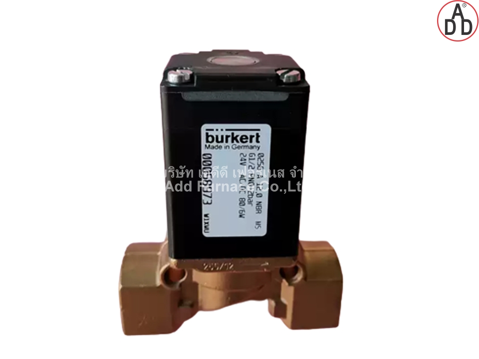 Burkert 0256 A 12,0 NBR MS (24V) - บริษัท เอดีดี เฟอร์เนส จำกัด