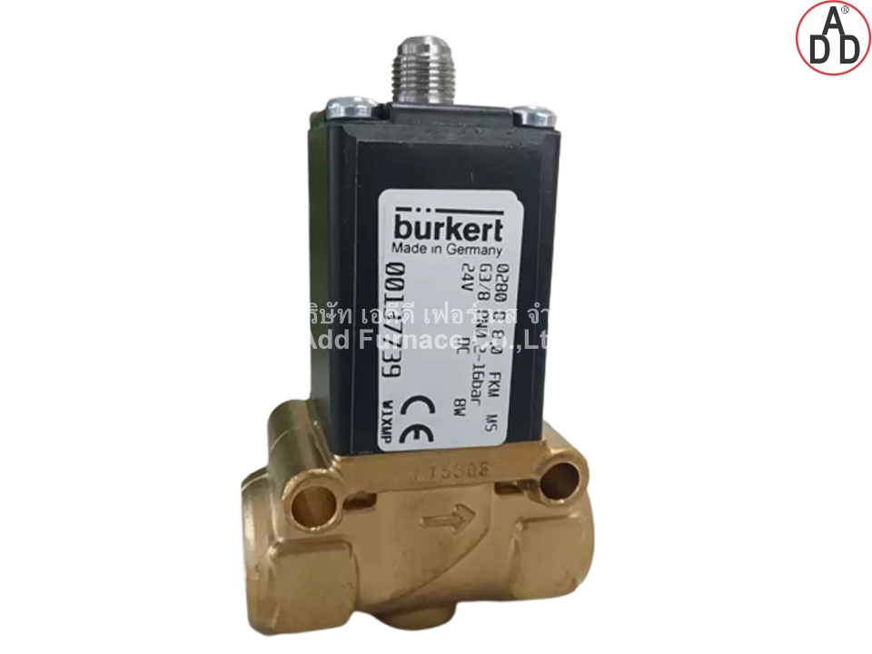 Burkert 0280 B 8,0 FKM MS (24V) - บริษัท เอดีดี เฟอร์เนส จำกัด