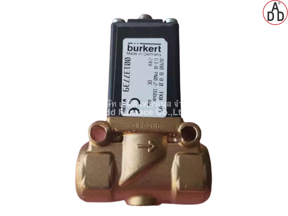 Burkert 0280 B 8,0 FKM MS (24V) - บริษัท เอดีดี เฟอร์เนส จำกัด