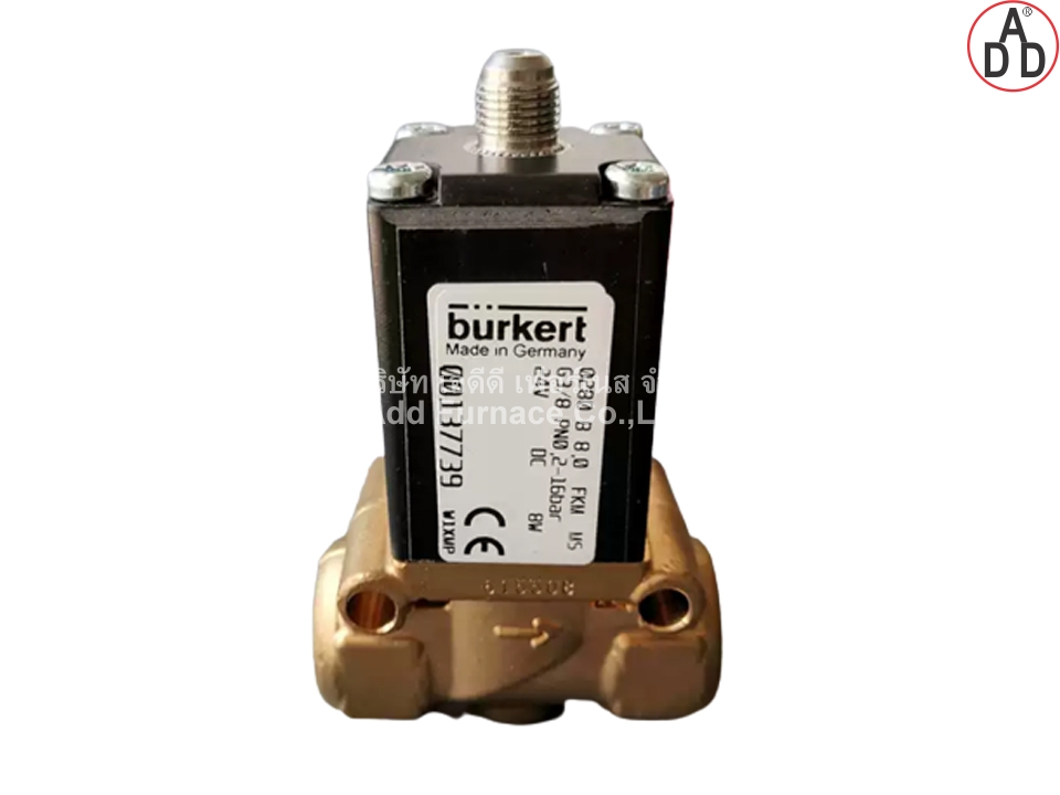 Burkert 0280 B 8,0 FKM MS (24V) - บริษัท เอดีดี เฟอร์เนส จำกัด