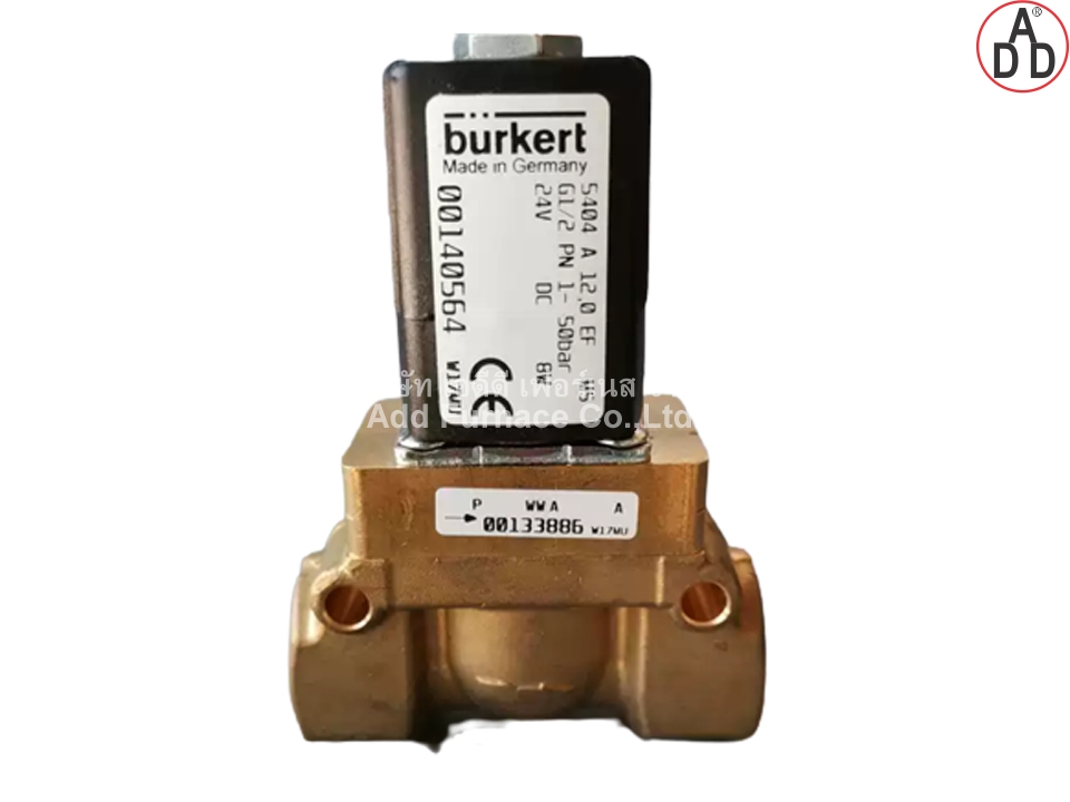 Burkert 5404 A 12,0 EF MS (24V) - บริษัท เอดีดี เฟอร์เนส จำกัด