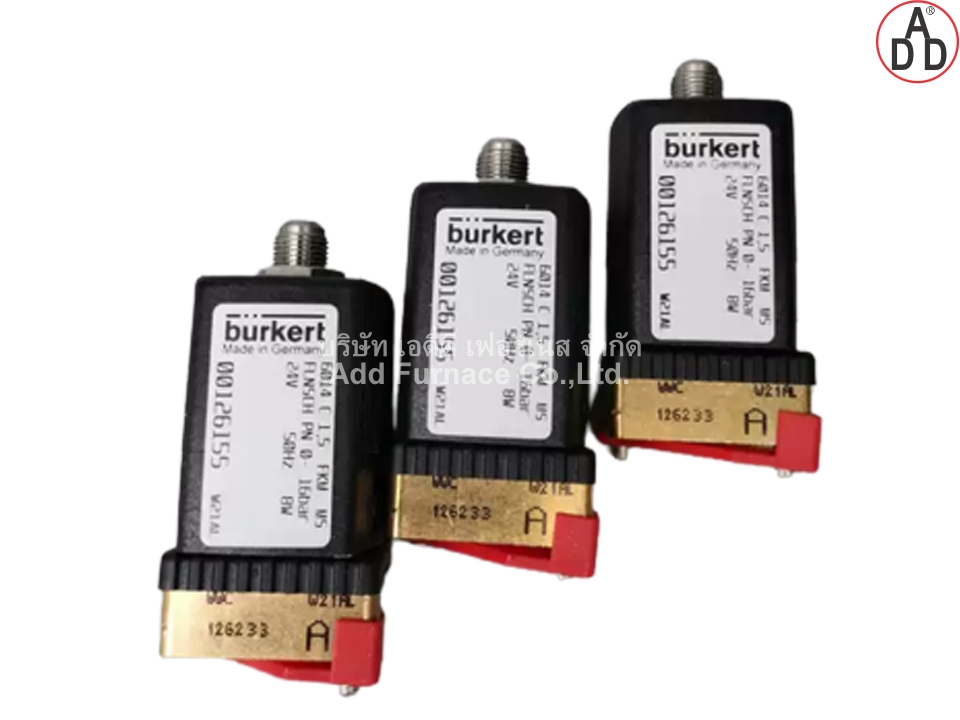 Burkert 6014 C 1,5 FKM MS (24V) - บริษัท เอดีดี เฟอร์เนส จำกัด
