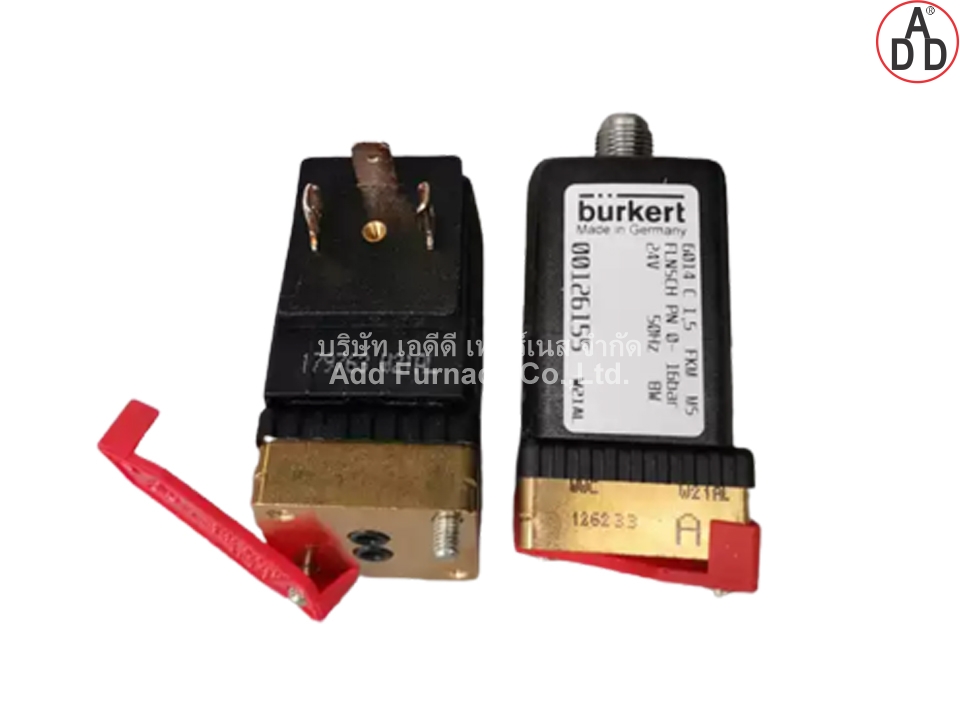 Burkert 6014 C 1,5 FKM MS (24V) - บริษัท เอดีดี เฟอร์เนส จำกัด