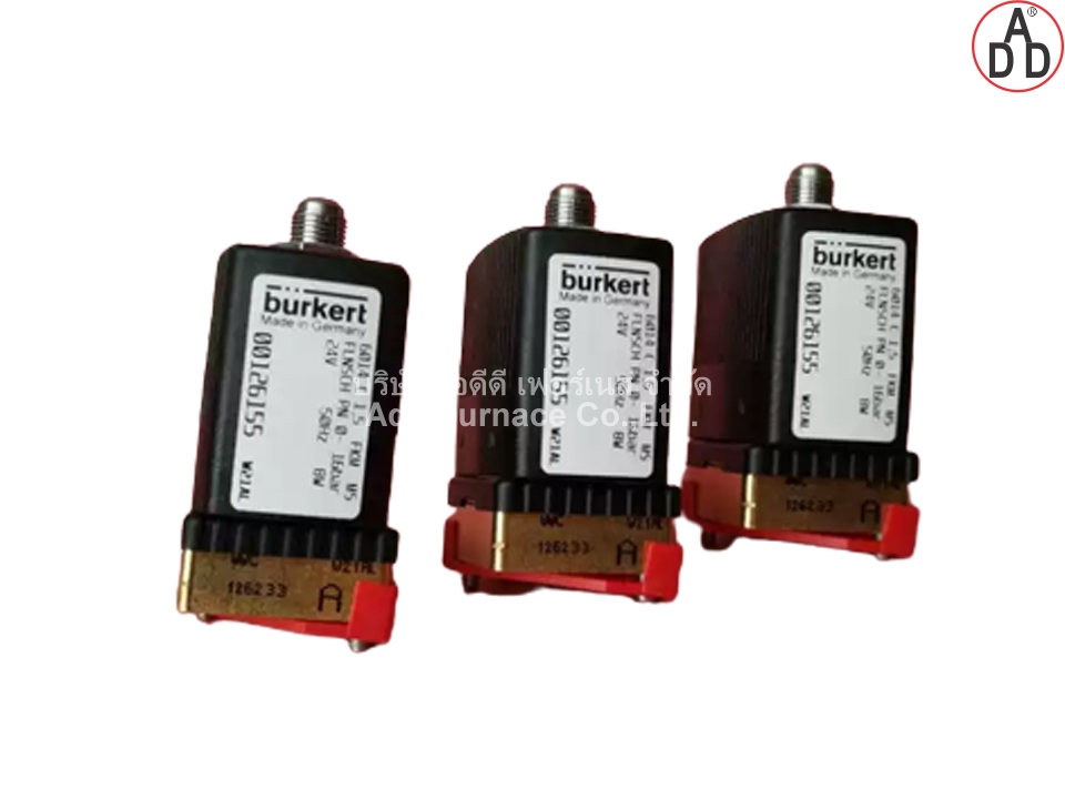 Burkert 6014 C 1,5 FKM MS (24V) - บริษัท เอดีดี เฟอร์เนส จำกัด