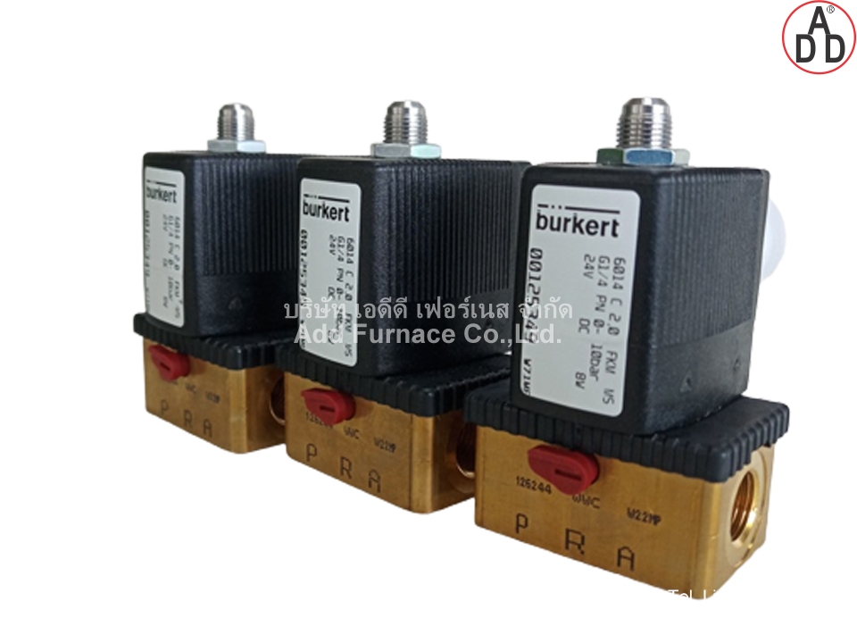 Burkert 6014 C 2,0 FKM MS (24V) - บริษัท เอดีดี เฟอร์เนส จำกัด