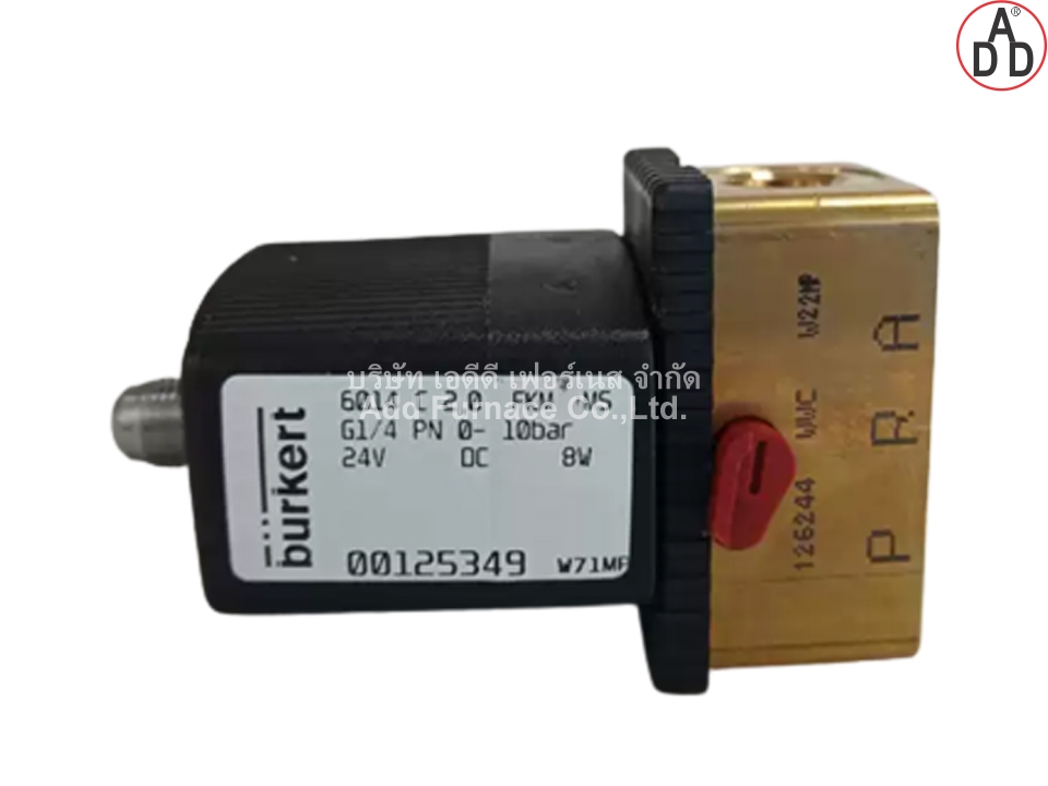 Burkert 6014 C 2,0 FKM MS (24V) - บริษัท เอดีดี เฟอร์เนส จำกัด