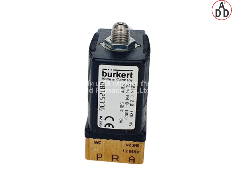Burkert 6014 C 2,0 FKM MS (G1/8") - บริษัท เอดีดี เฟอร์เนส จำกัด