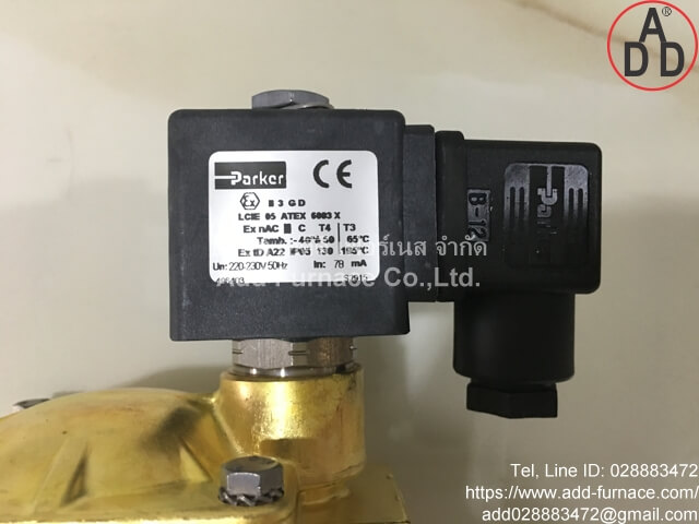 Parker 1inch Explosion Proof - บริษัท เอดีดี เฟอร์เนส จำกัด