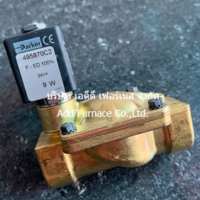 Parker 3/4" DC24V Explosion Proof - บริษัท เอดีดี เฟอร์เนส จำกัด