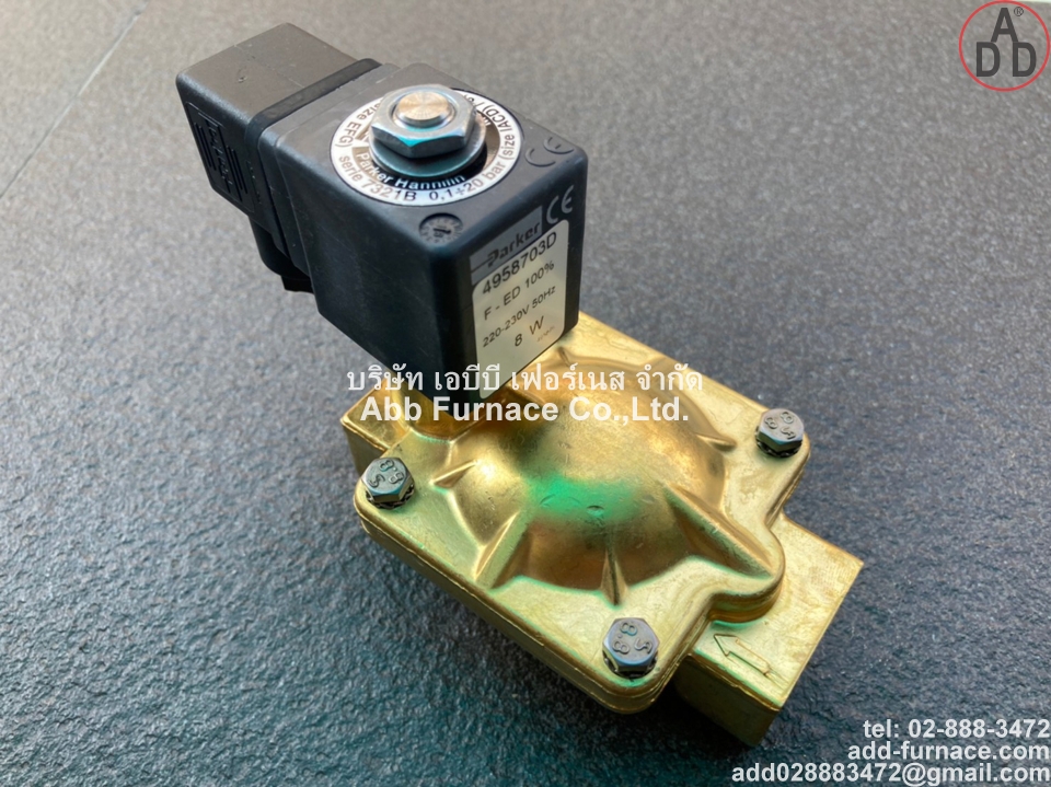 Parker 3/4" Explosion Proof - บริษัท เอดีดี เฟอร์เนส จำกัด