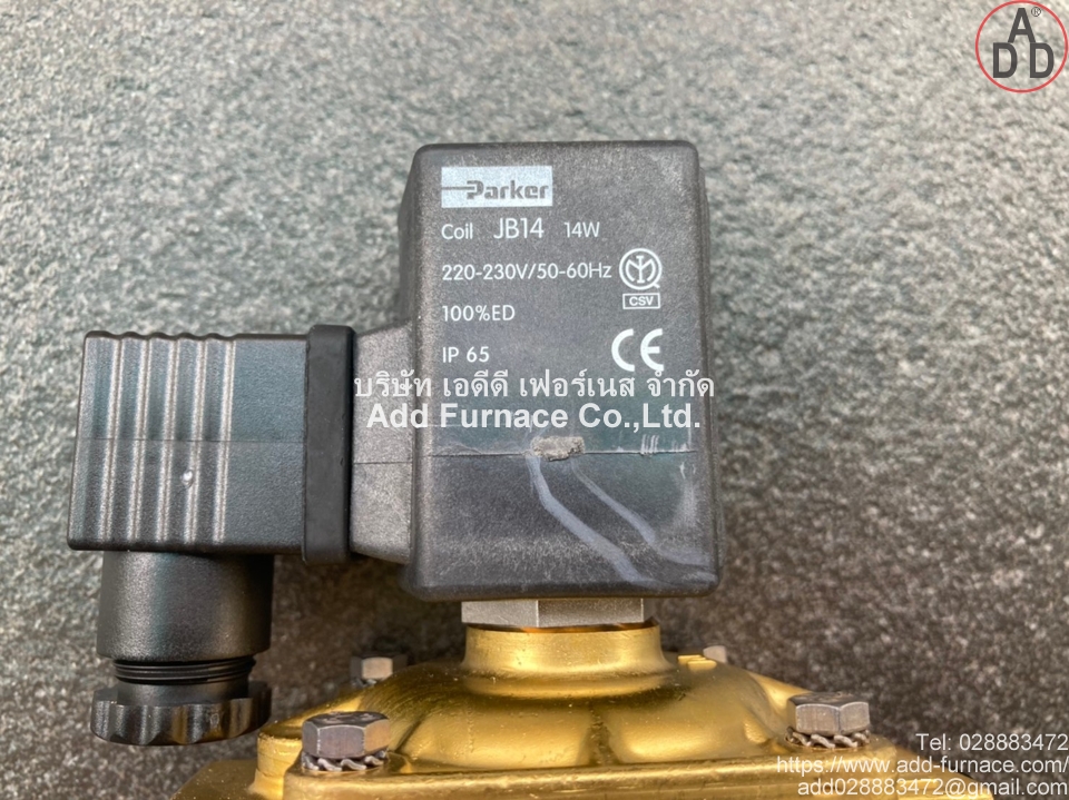 Parker Coil JB14 14w 3/4" - บริษัท เอดีดี เฟอร์เนส จำกัด