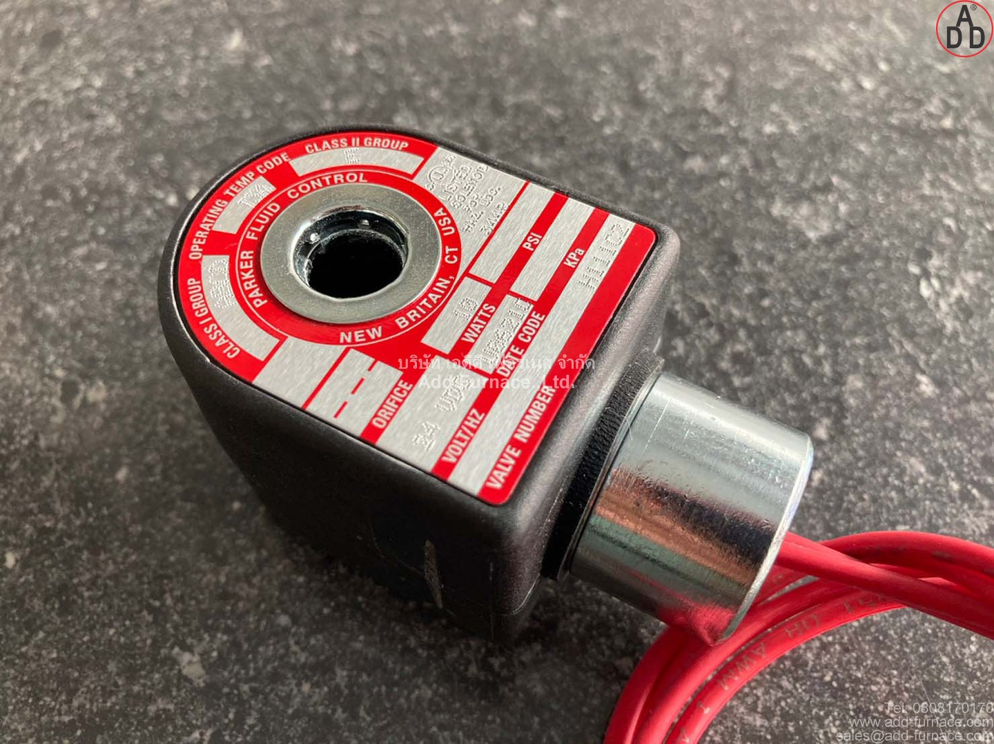 Parker H111C2 Solenoid Coil - บริษัท เอดีดี เฟอร์เนส จำกัด