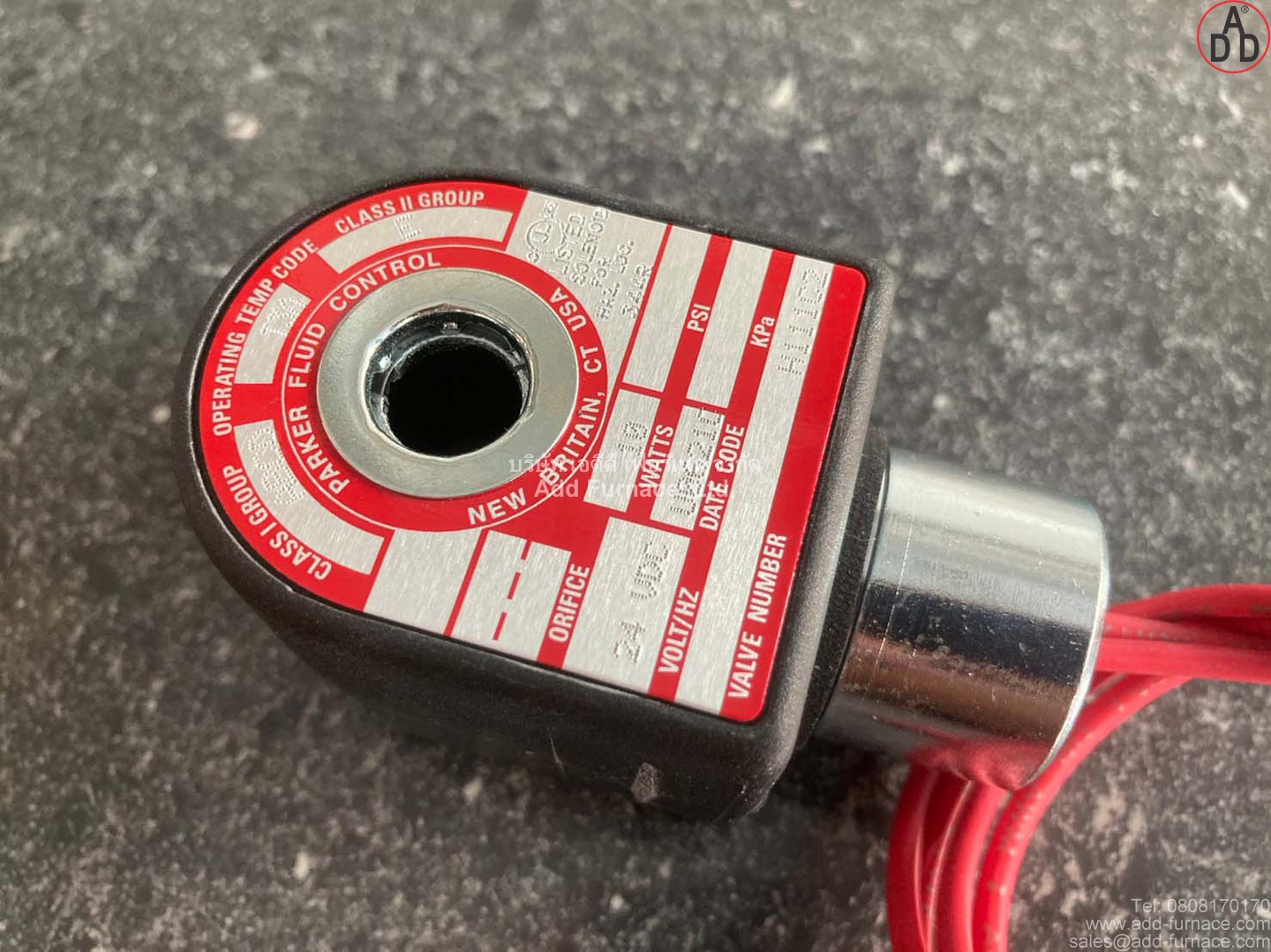 Parker H111C2 Solenoid Coil - บริษัท เอดีดี เฟอร์เนส จำกัด