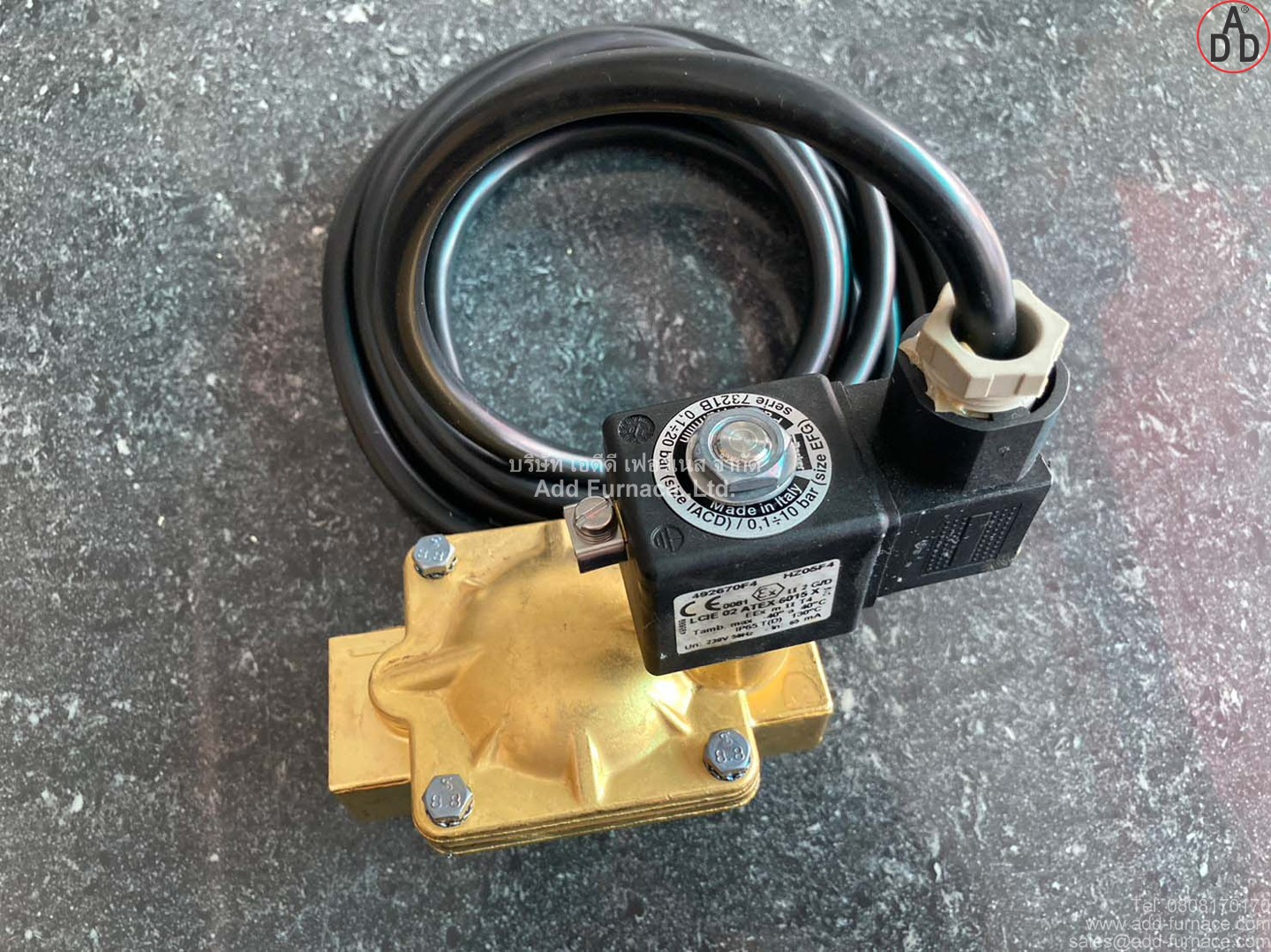 Parker Solenoid Valve Explosion proof 492670F4 HZ05F4 3/4" - บริษัท เอ ...
