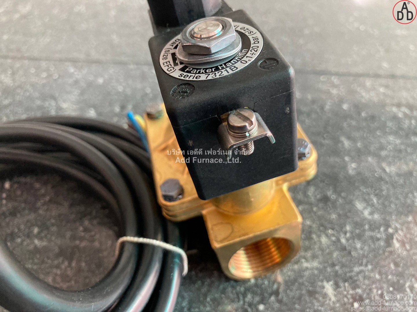 Parker Solenoid Valve Explosion proof 492670F4 HZ05F4 3/4" - บริษัท เอ ...