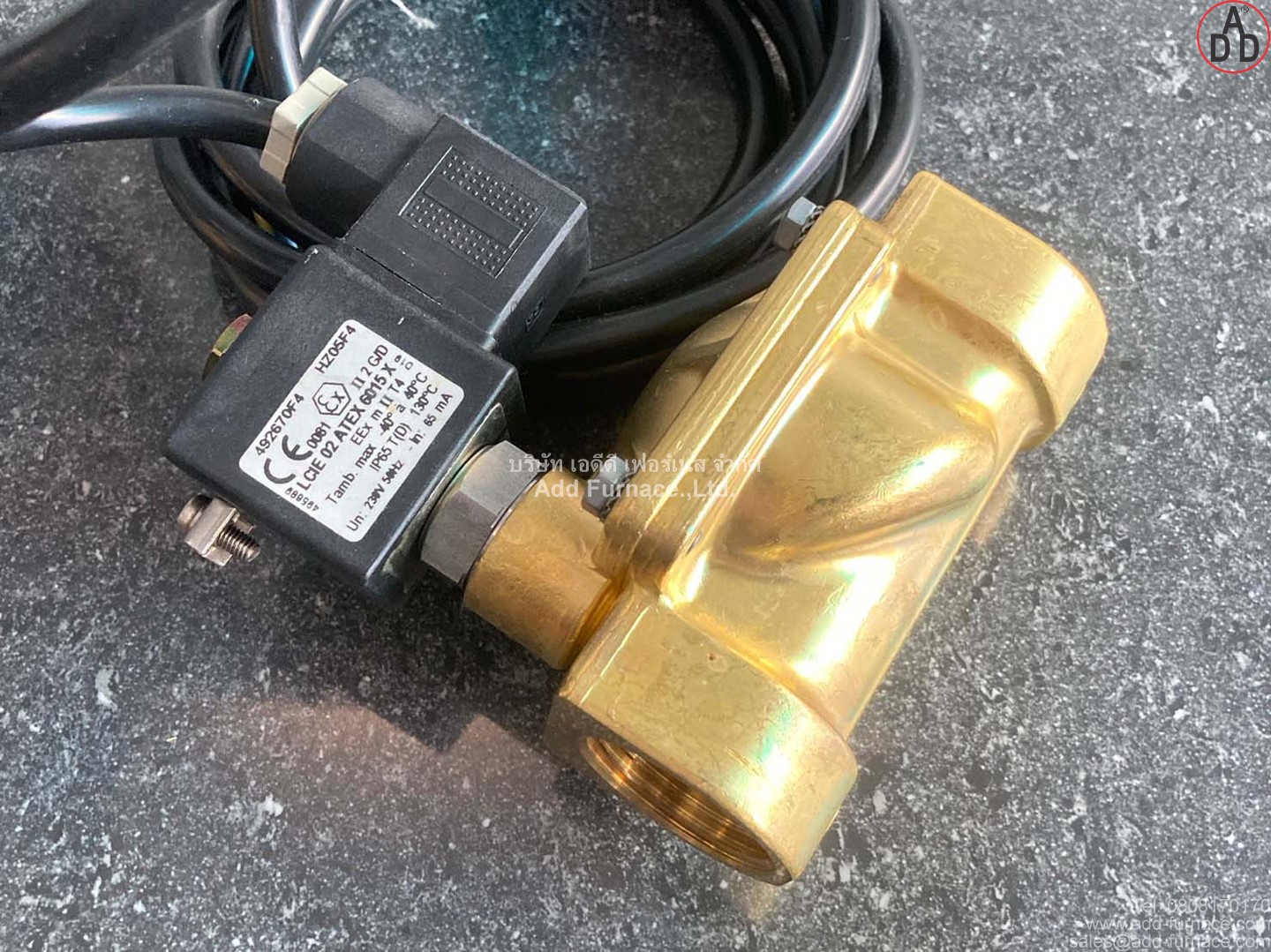 Parker Solenoid Valve Explosion proof 492670F4 HZ05F4 - บริษัท เอดีดี ...